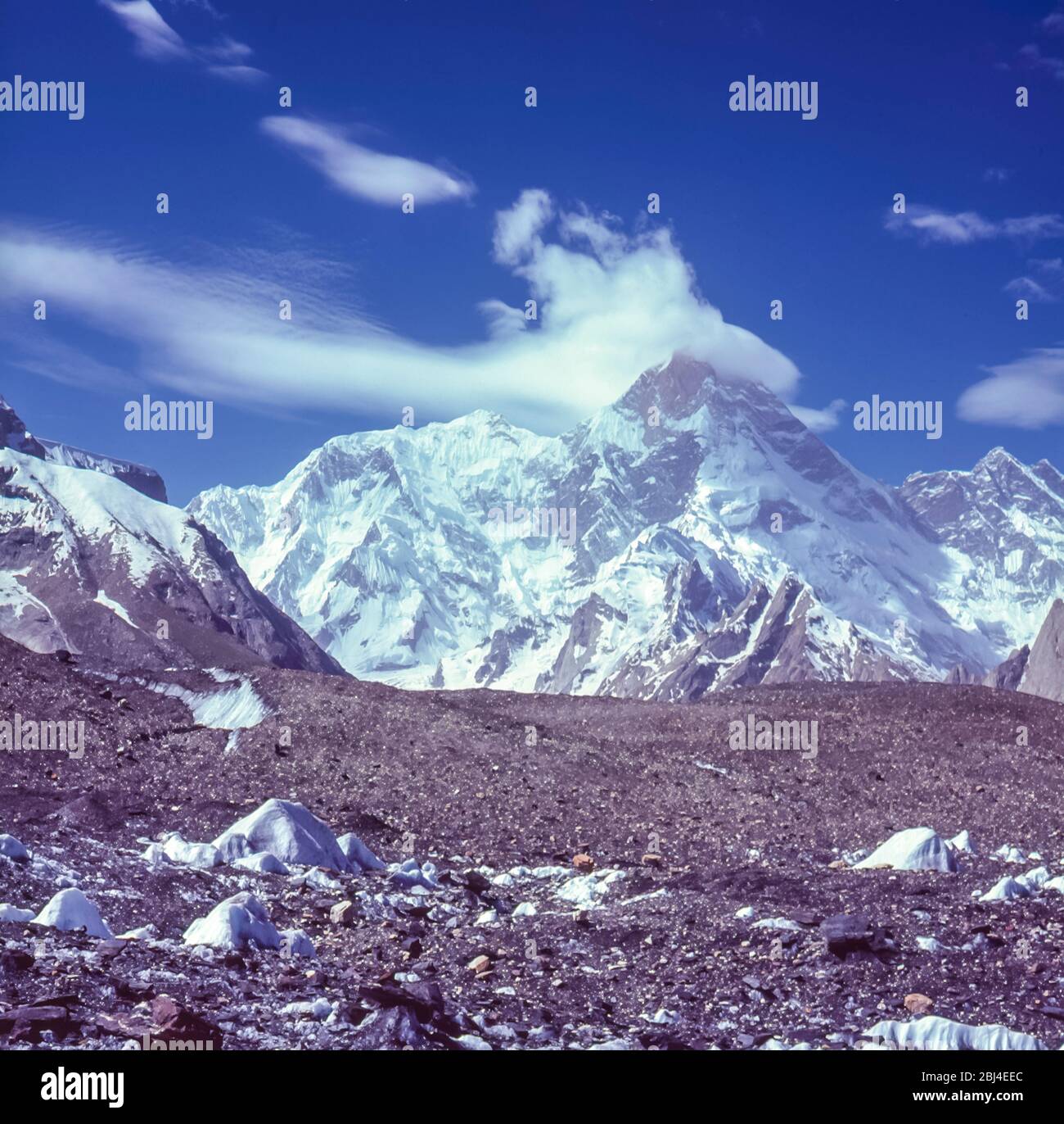 Pakistan, Northern Areas of the Karakoram Mountains. On the Baltoro ...