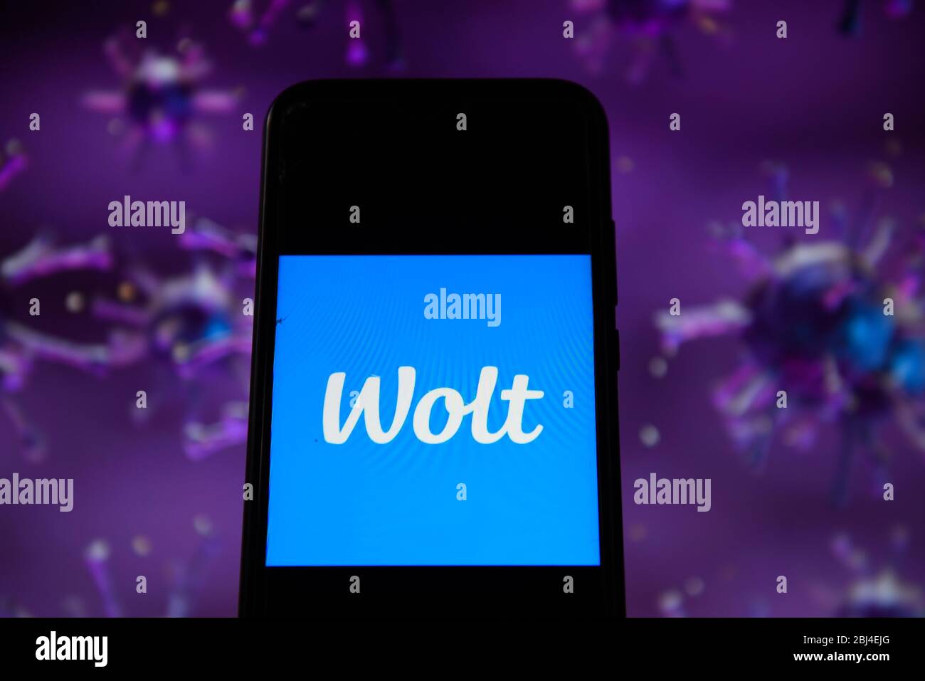 Wolt logo hi-res stock photography and images - Alamy