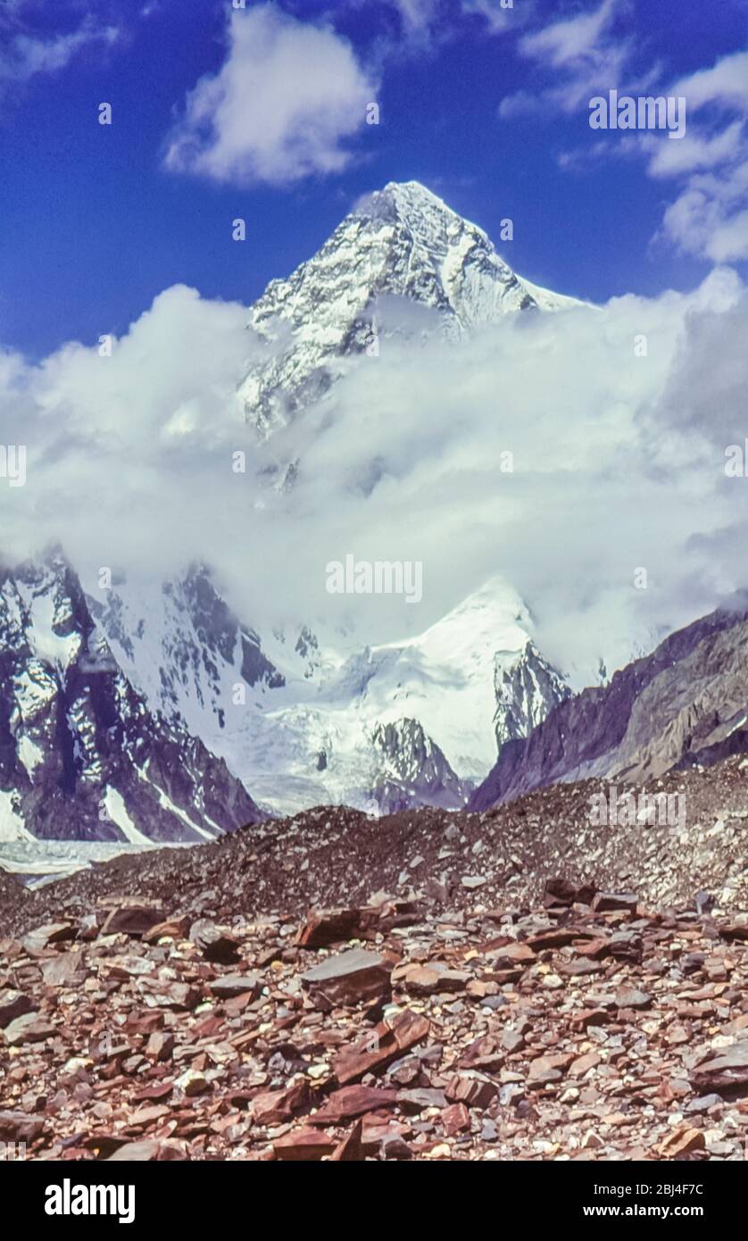 Pakistan, Northern Areas of the Karakoram Mountains. Pictorial image of ...