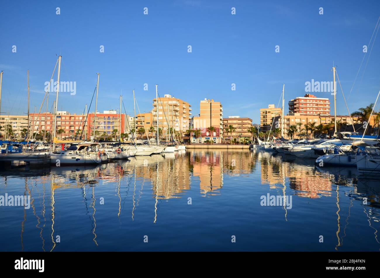 The port of Mazarrón, Murcia, Spain Stock Photo - Alamy