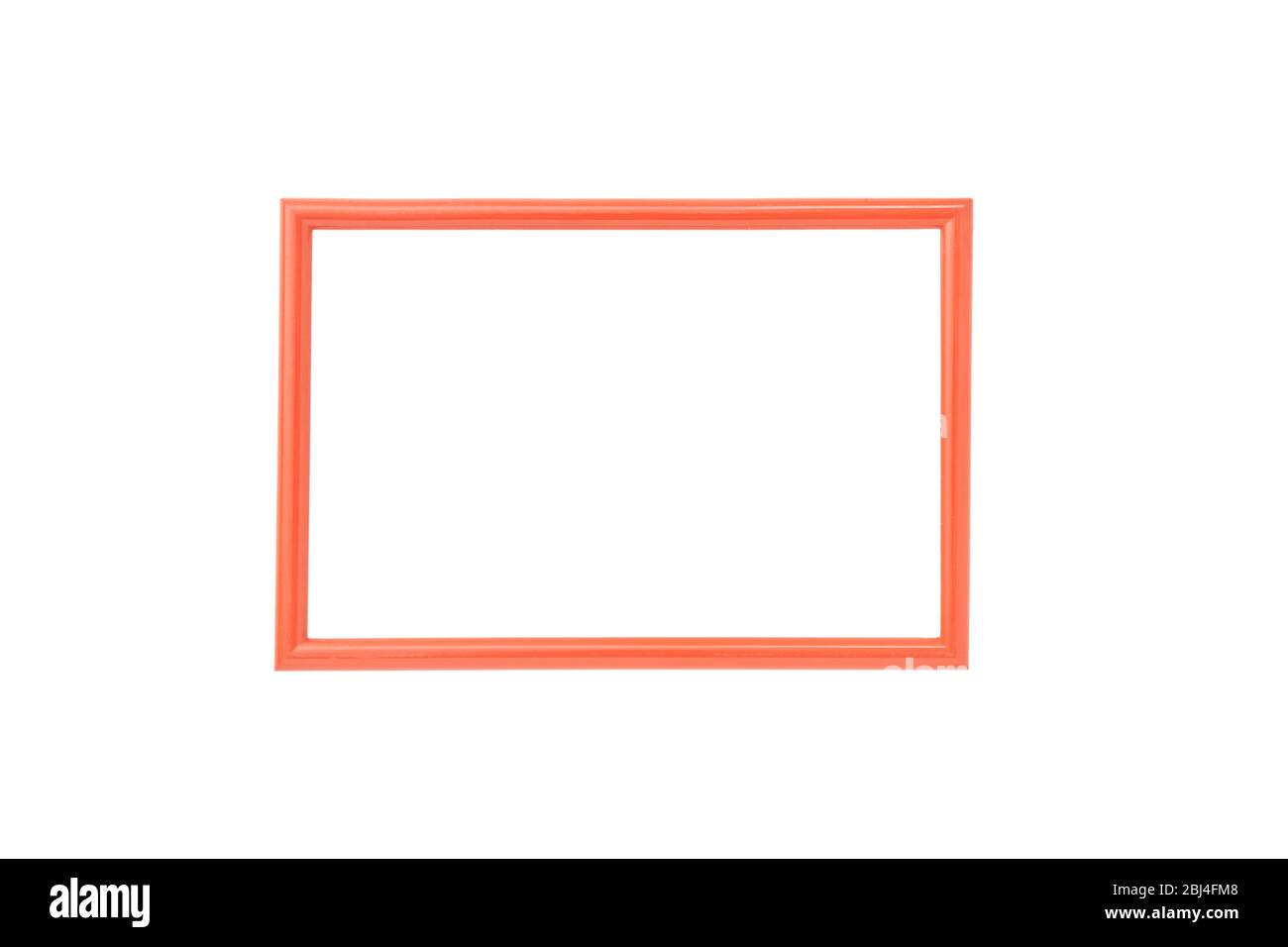 Abstract orange border isolated on hi-res stock photography and images ...