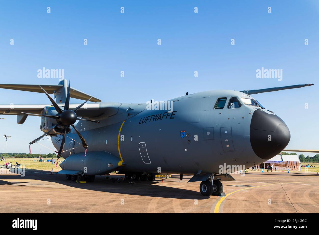 German Air Force A400M Atlas on the ground Stock Photo - Alamy