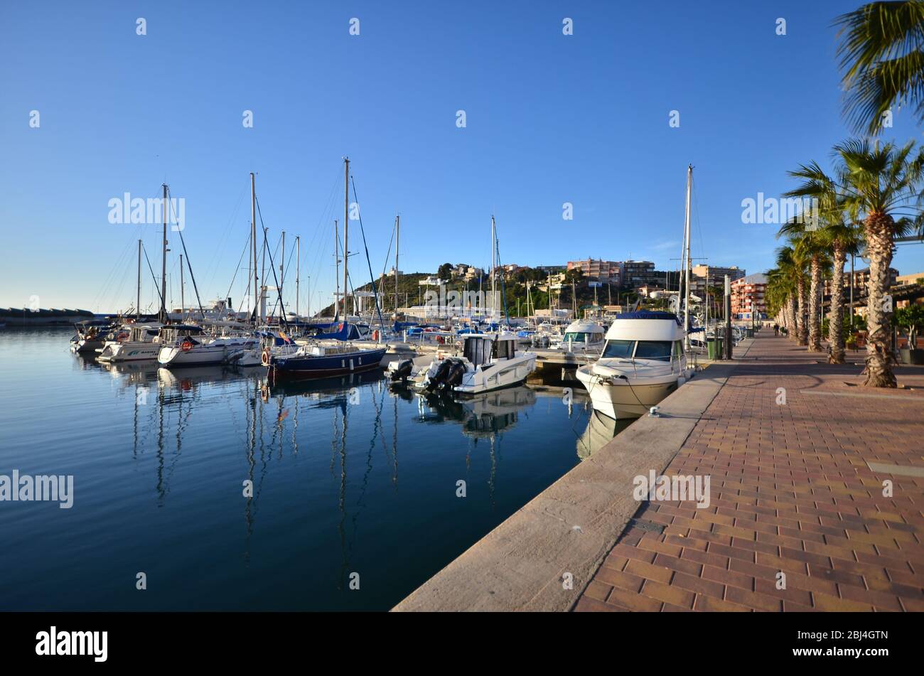 Mazarron port in spain hi-res stock photography and images - Alamy