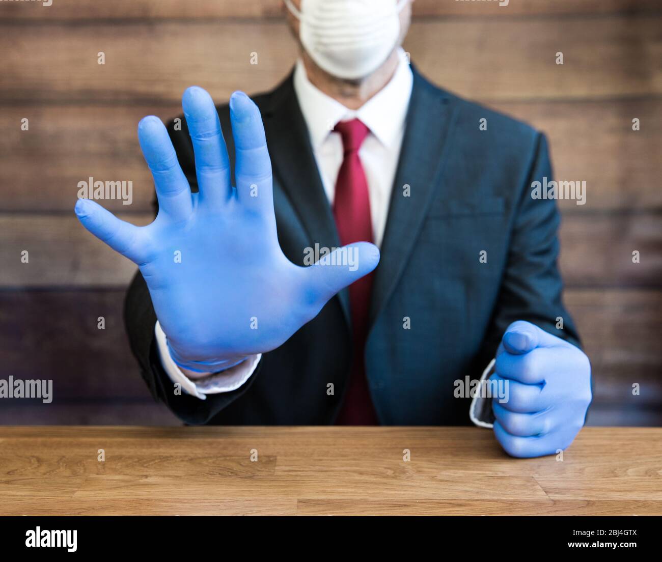 Ppe gloves mask hi-res stock photography and images - Alamy