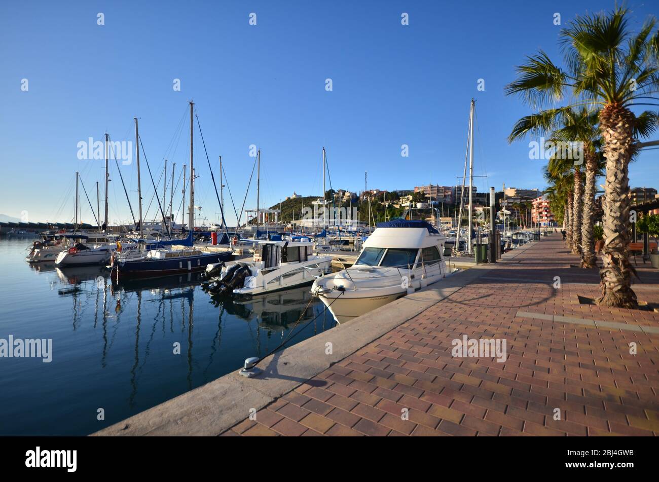 Port of mazarron murcia hi-res stock photography and images - Alamy