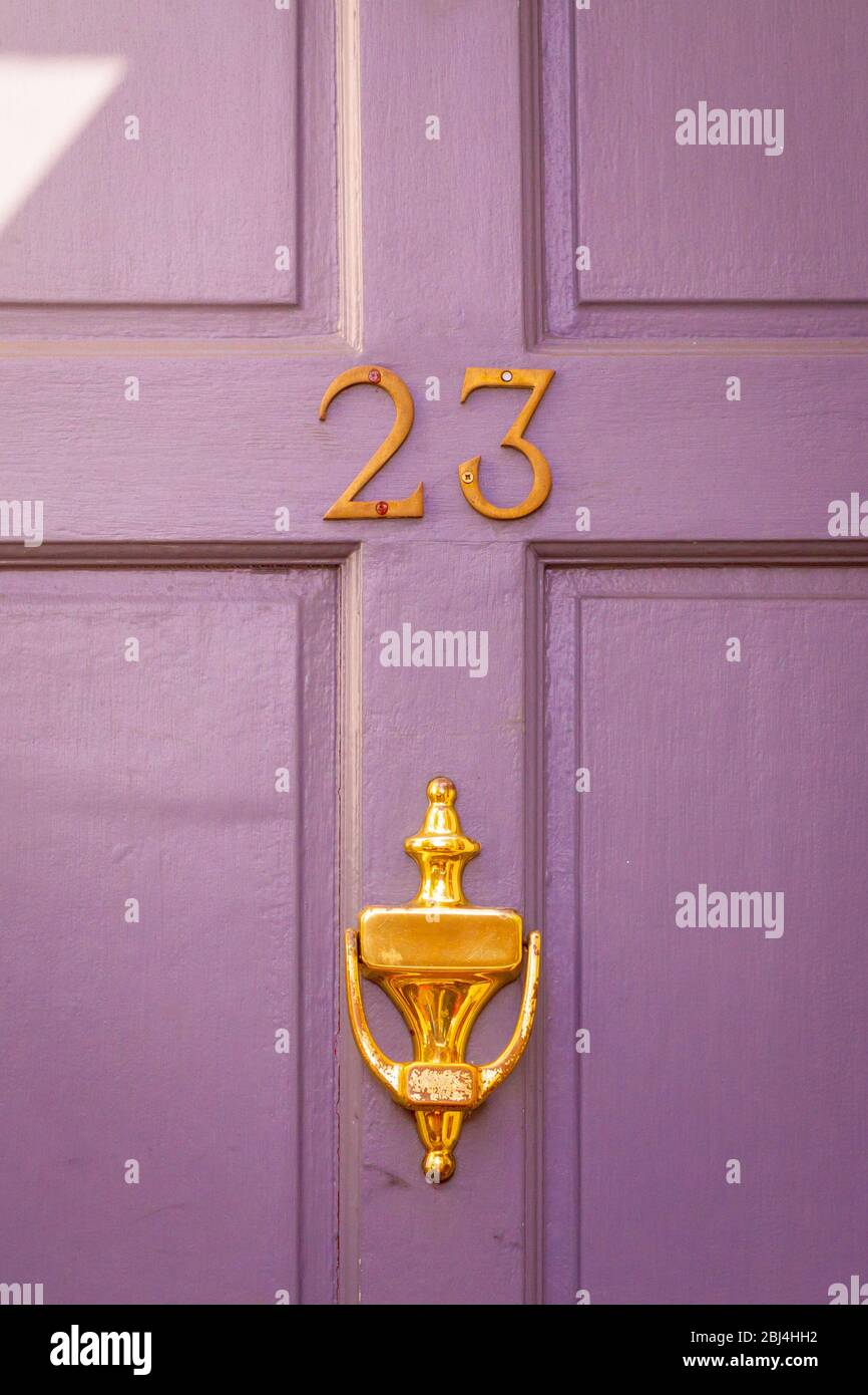 House number 23 Stock Photo - Alamy