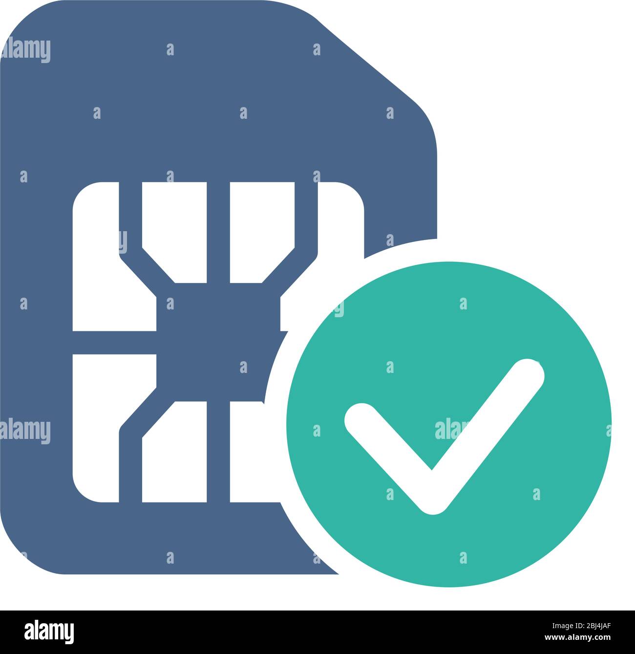 Account accepted symbol hi-res stock photography and images - Alamy