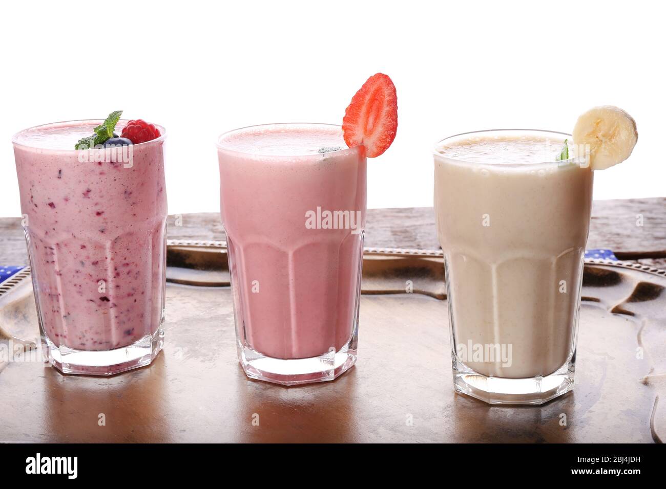 Milk shakes cut hi-res stock photography and images - Alamy