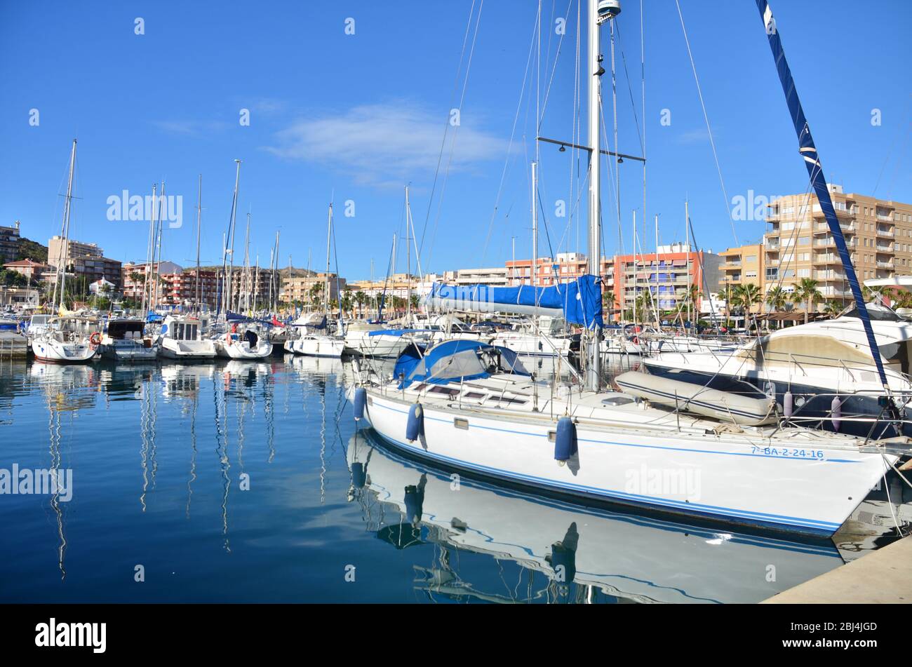 Port de mazarron murcia hi-res stock photography and images - Alamy