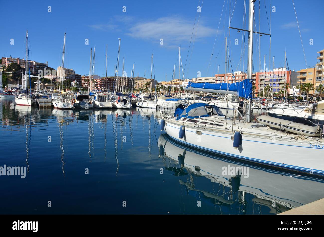 Port de mazarron murcia hi-res stock photography and images - Alamy