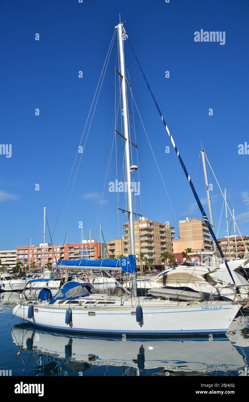 Mazarrón Port, Murcia, Spain Stock Photo - Alamy