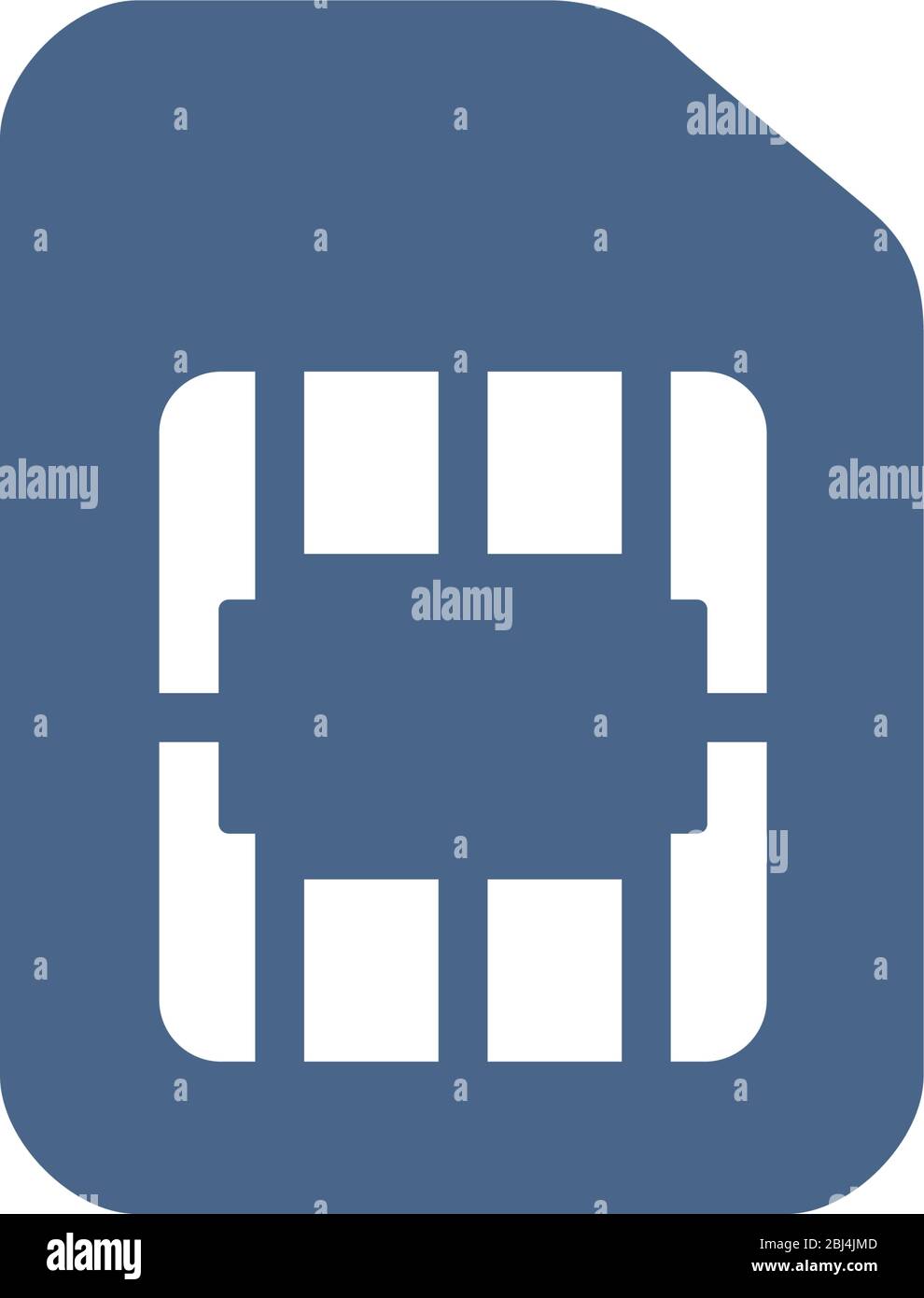 Sim card flat icon. EMV chip, mobile slot symbol Stock Vector Image ...