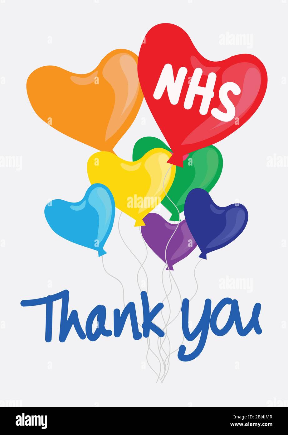 Nhs balloons hi-res stock photography and images - Alamy