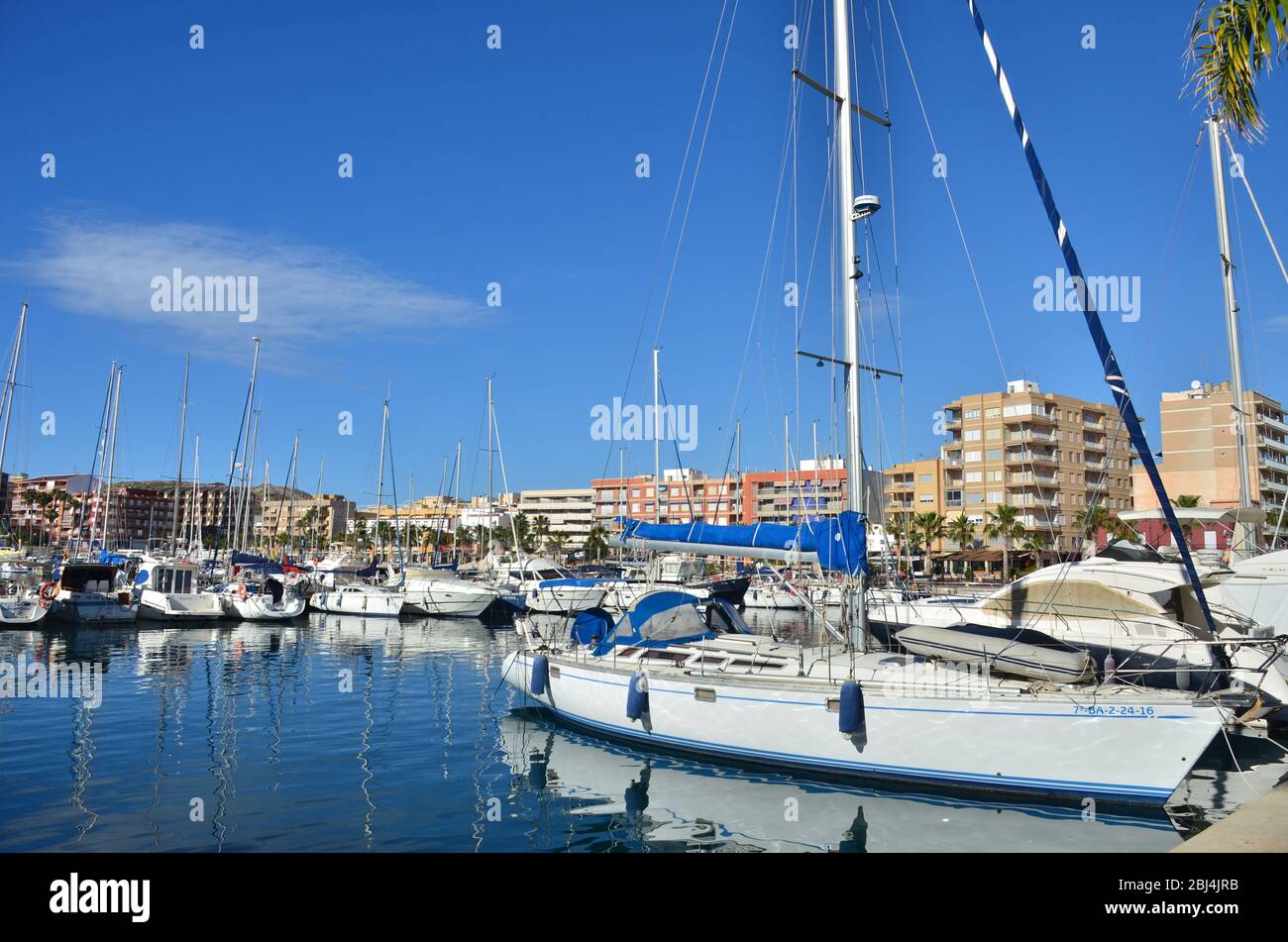 Port de mazarron murcia hi-res stock photography and images - Alamy