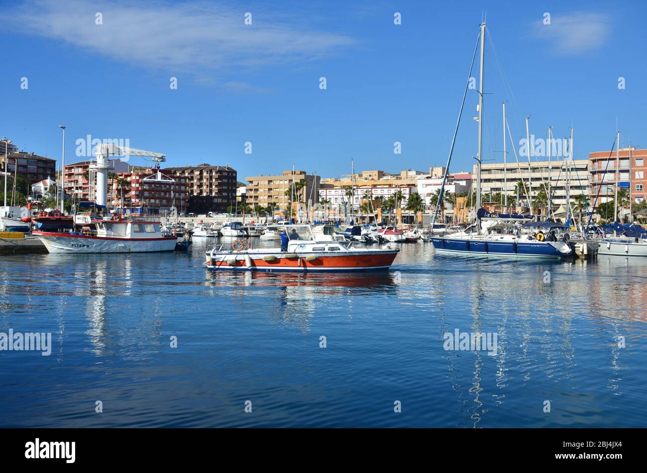 Mazarrón Port, Murcia, Spain Stock Photo - Alamy