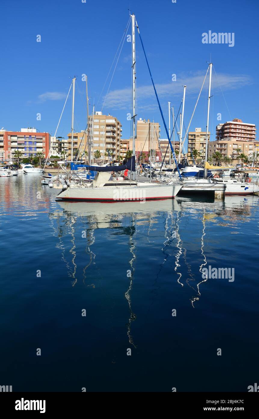 Mazarrón Port, Murcia, Spain Stock Photo - Alamy
