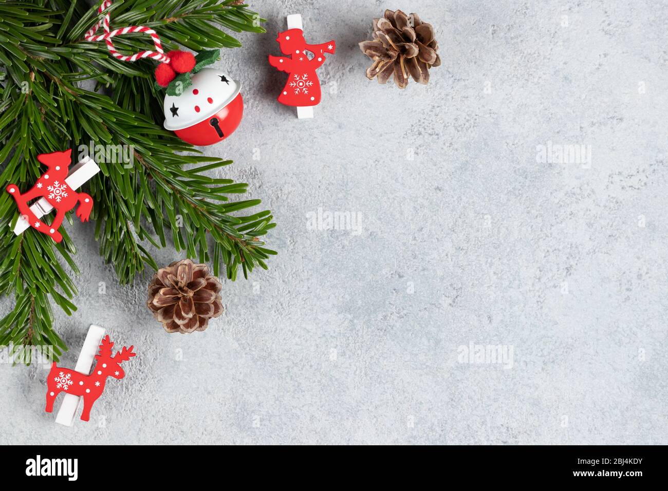 Horizontal christmas border hi-res stock photography and images - Alamy