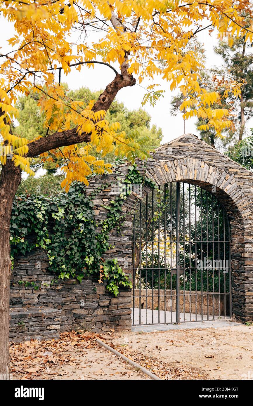 Gates under a tree hi-res stock photography and images - Alamy
