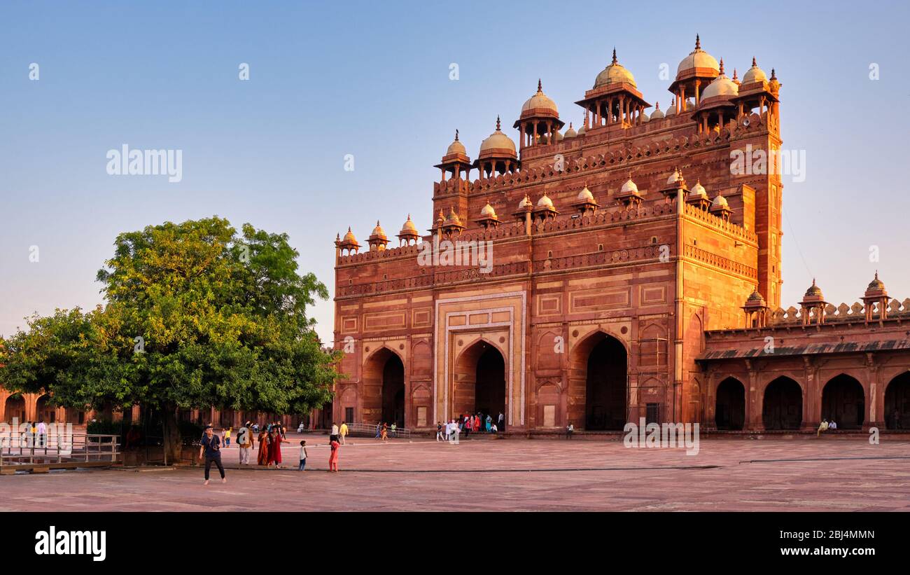Agra, Uttar Pradesh / India - October 5, 2019: Buland Darwaza (Gate of ...