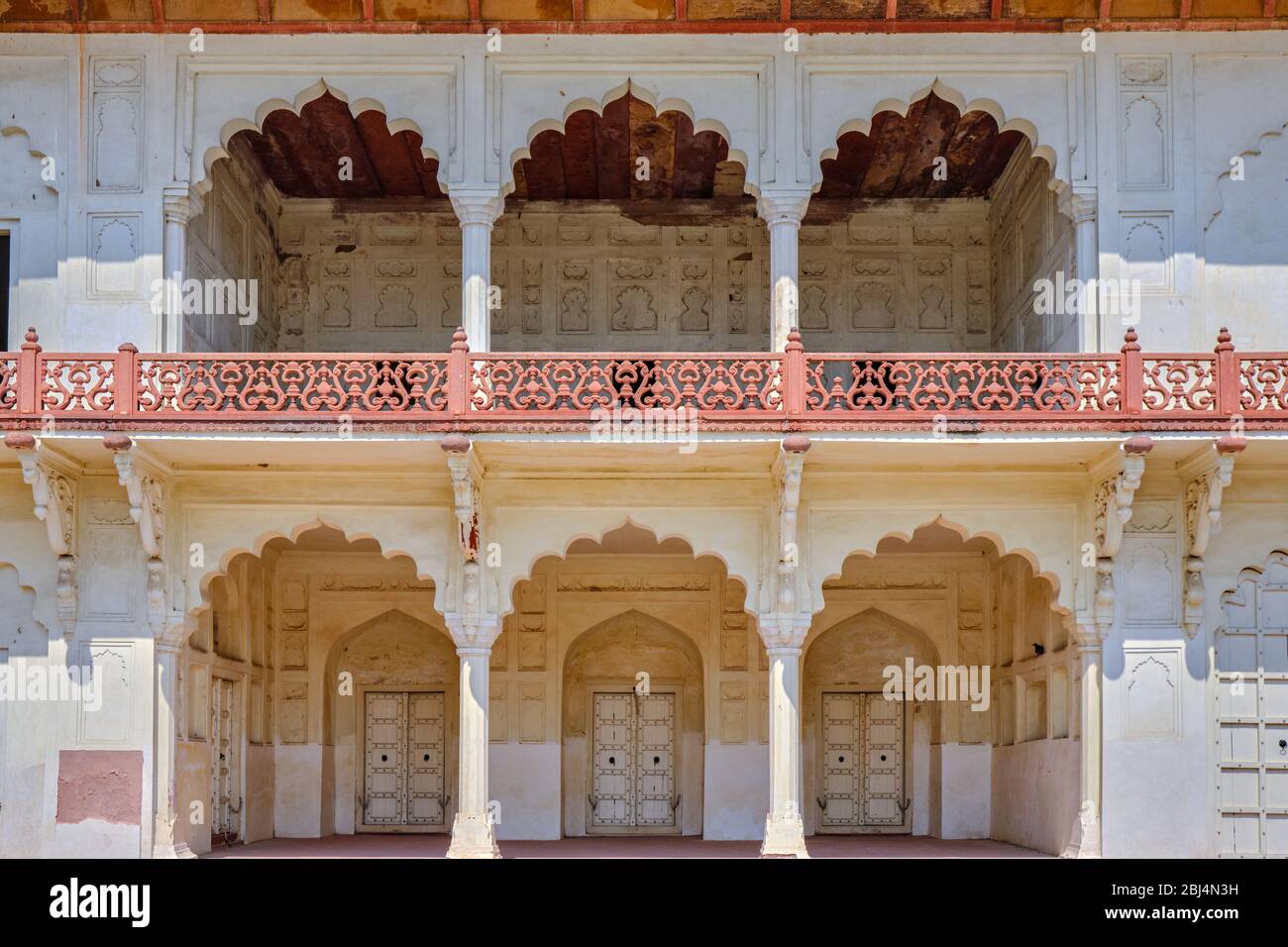 Diwan-i-Khas (Hall of Private Audiences) pavilion in Agra Fort in Agra ...