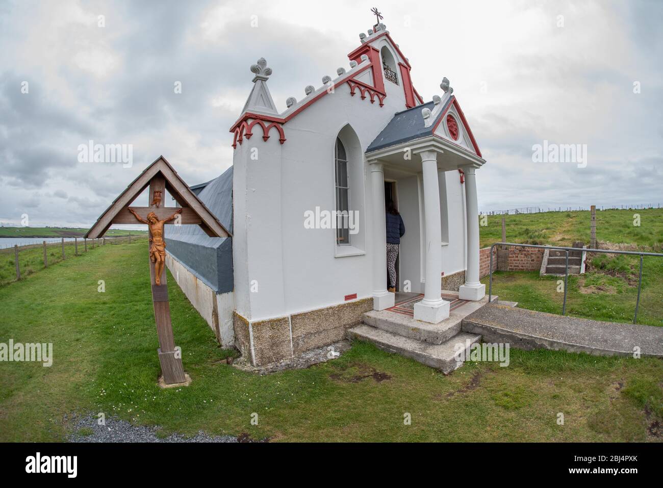 Italian Chapel Orkney Scotland UK Lamb Holm Island Created by Italian ...
