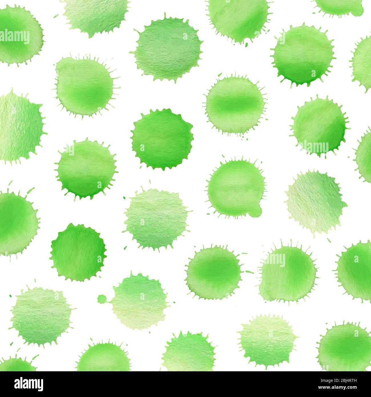 Abstract green watercolor hand painted background. Green watercolor ...