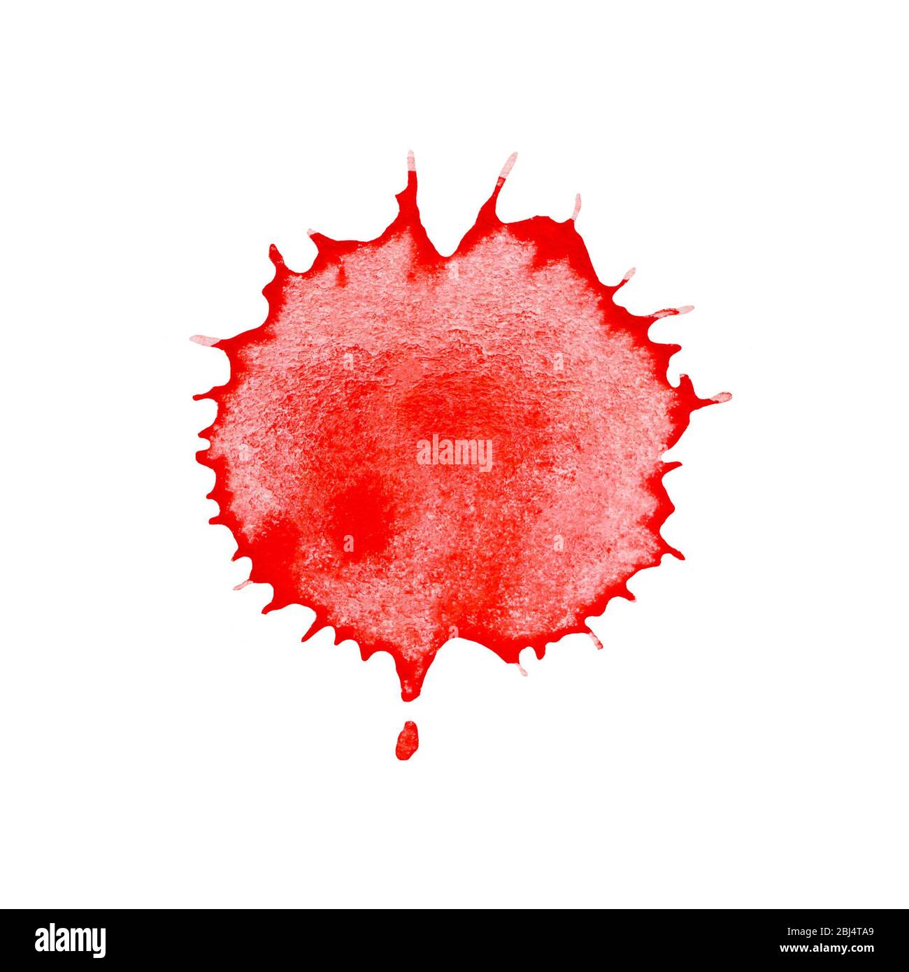 Red Paint Splatter Texture