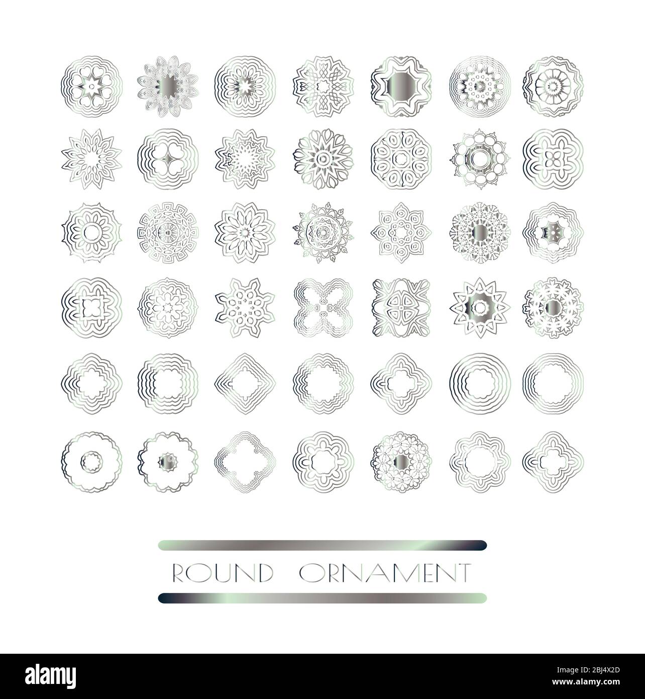 Oriental royal pattern floral Cut Out Stock Images & Pictures - Alamy