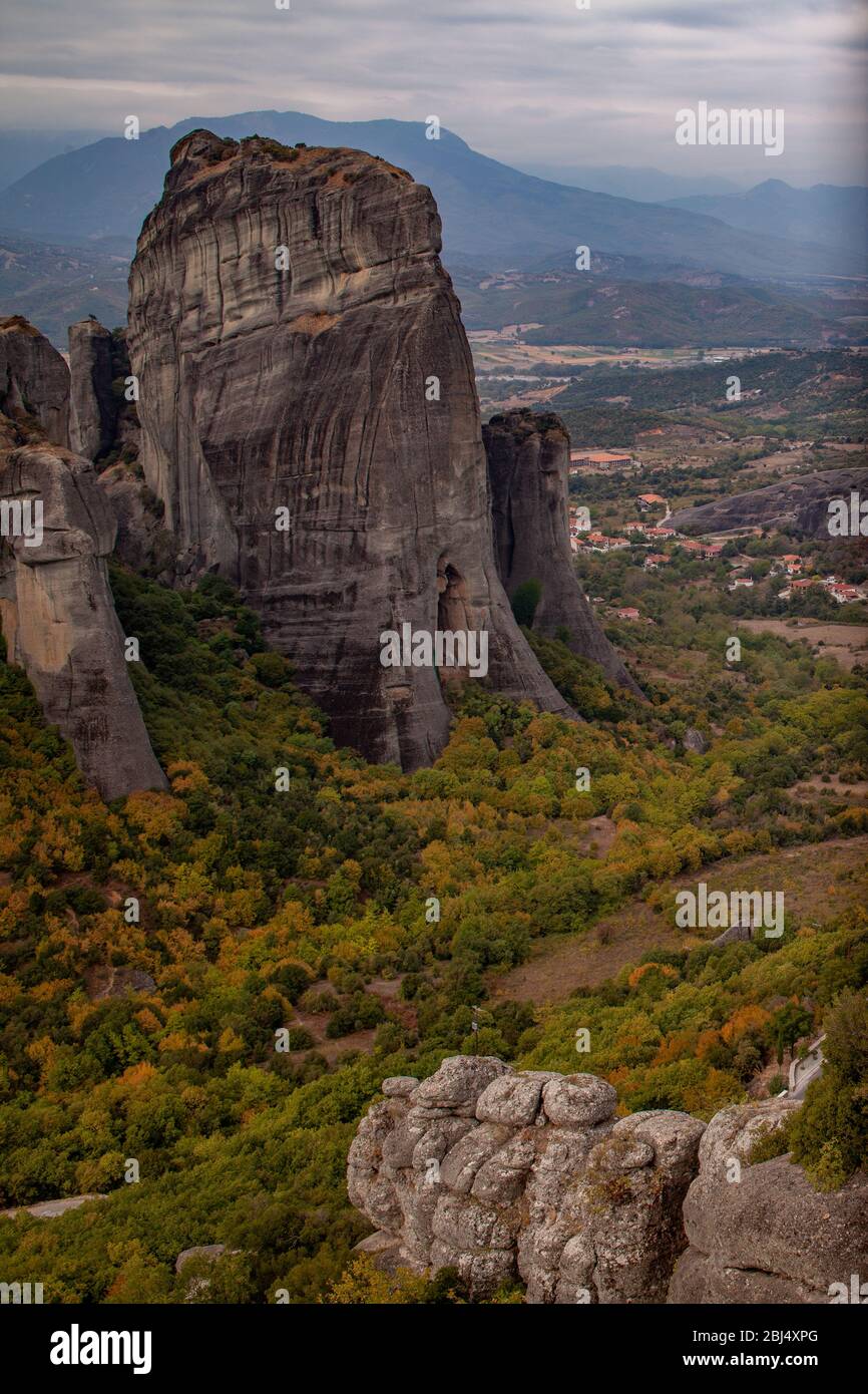 The Beautiful Floating Monasteries in Meteora, Greece Stock Photo - Alamy