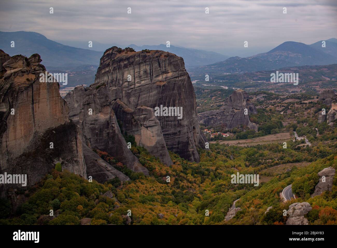 The Beautiful Floating Monasteries in Meteora, Greece Stock Photo - Alamy