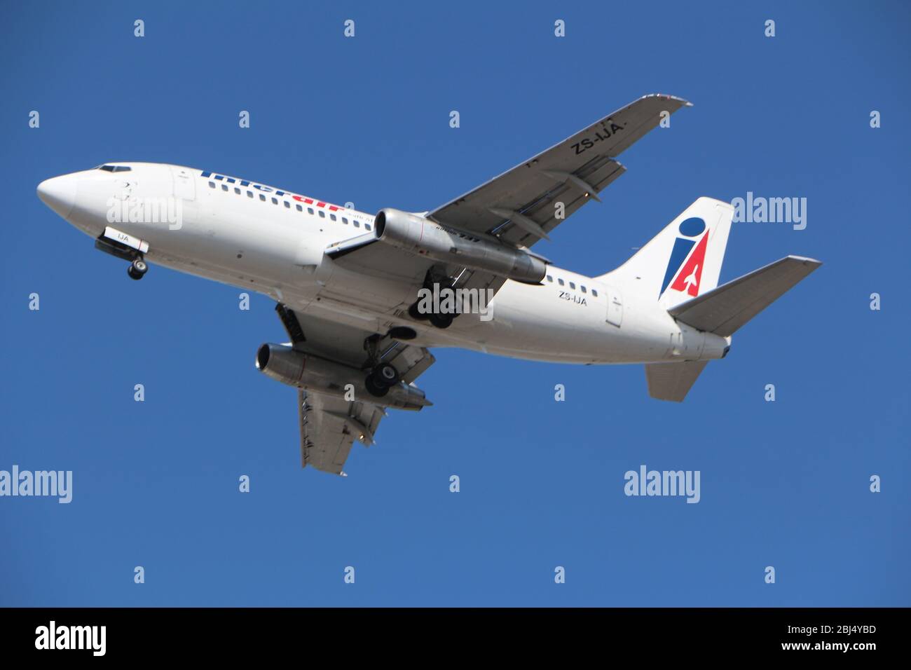 Interair Boeing ZS-IJA Stock Photo - Alamy