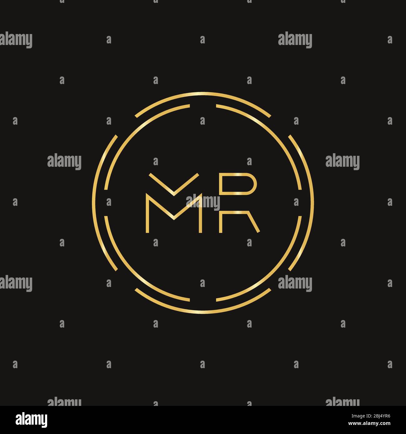Letter mr logo hi-res stock photography and images - Alamy
