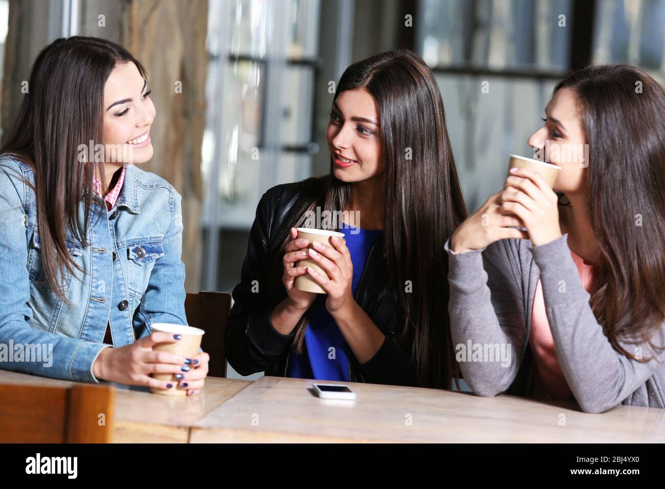 Speaking together hi-res stock photography and images - Alamy