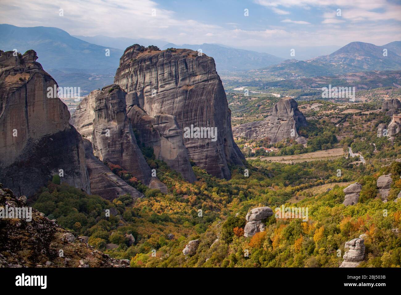The Beautiful Floating Monasteries in Meteora, Greece Stock Photo - Alamy