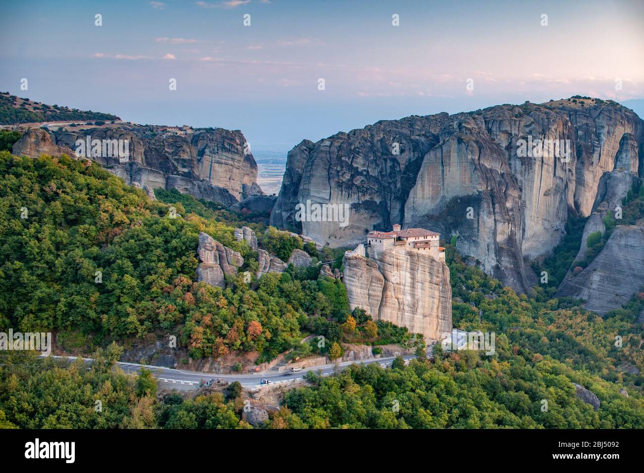 The Beautiful Floating Monasteries in Meteora, Greece Stock Photo - Alamy