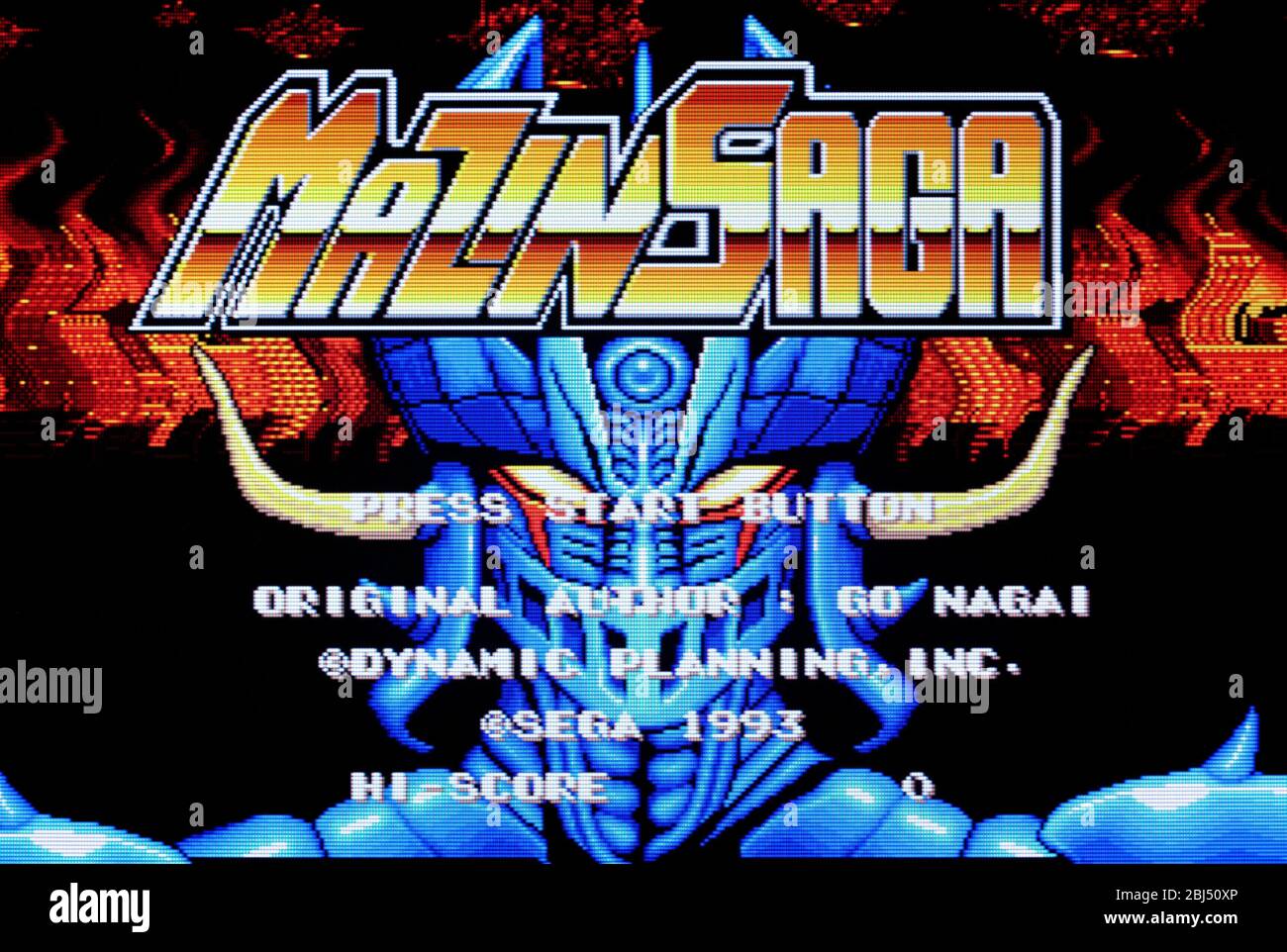Mazin Saga - Sega Genesis Mega Drive - Editorial use only Stock Photo ...