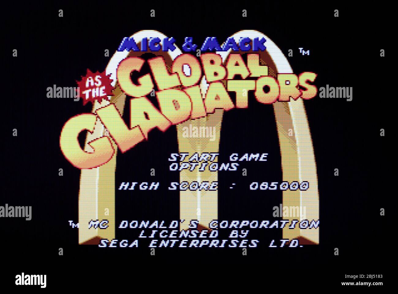Mick & Mack in McDonalds Global Gladiators - Sega Genesis Mega Drive ...