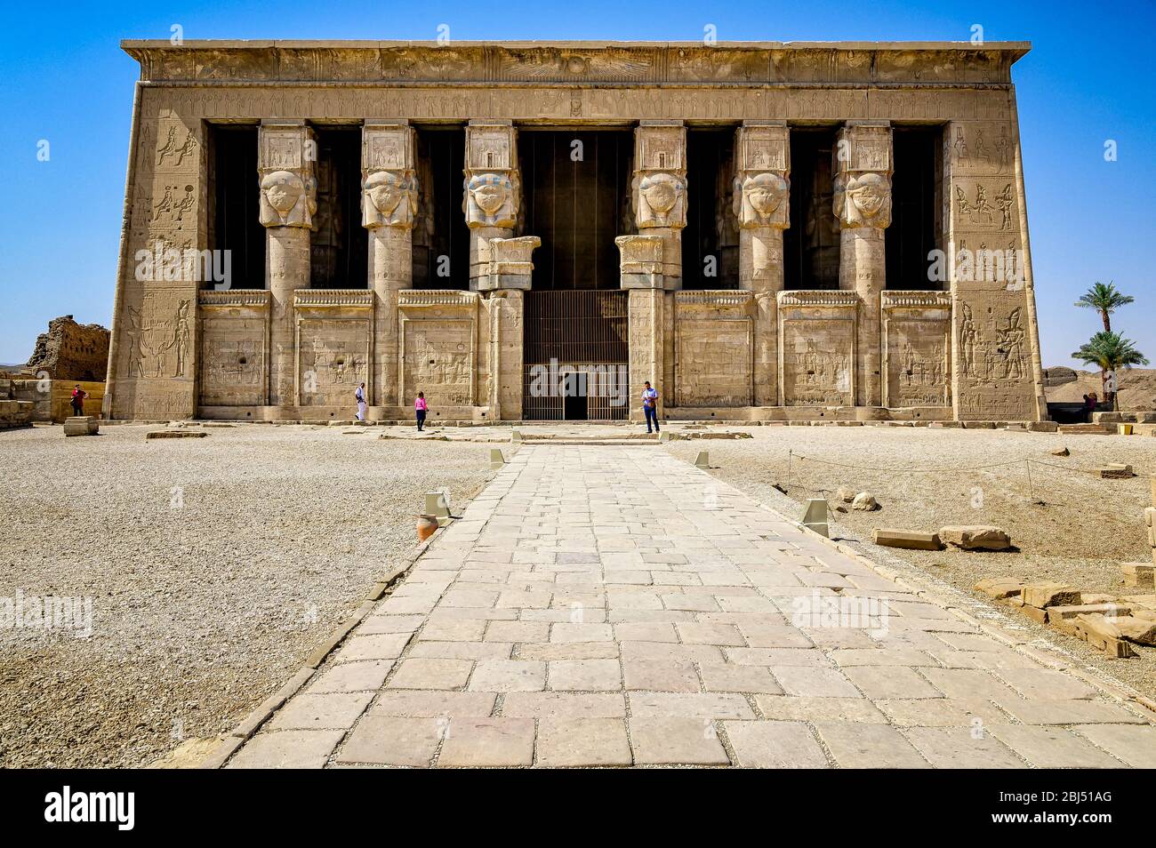 Dendera temple complex hi-res stock photography and images - Alamy