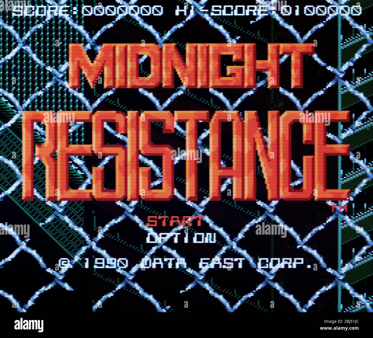Midnight Resistance - Sega Genesis Mega Drive - Editorial use only ...
