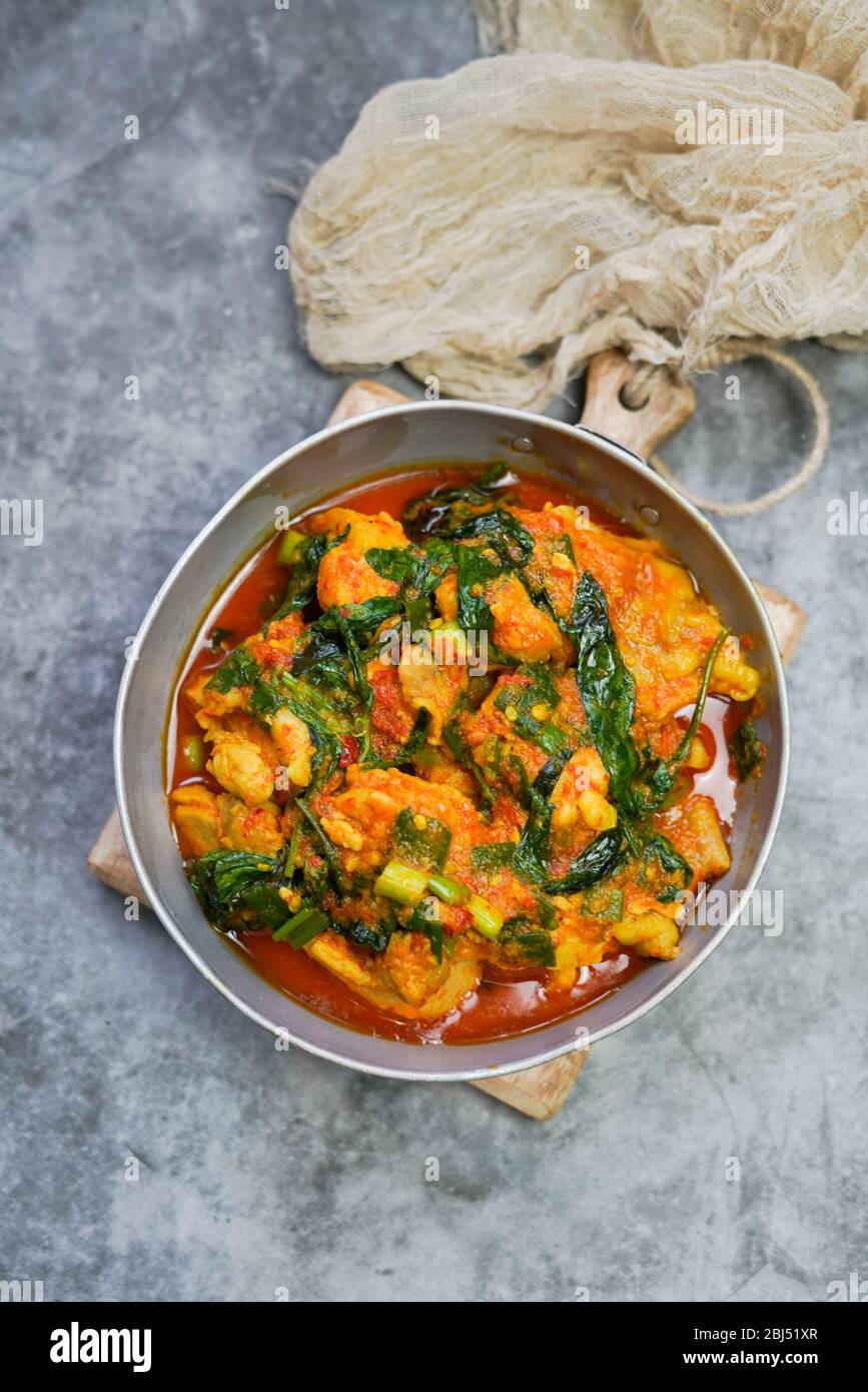 Ayam Woku or Chicken woku / Spicy Basil Chicken is a Indonesianfood ...