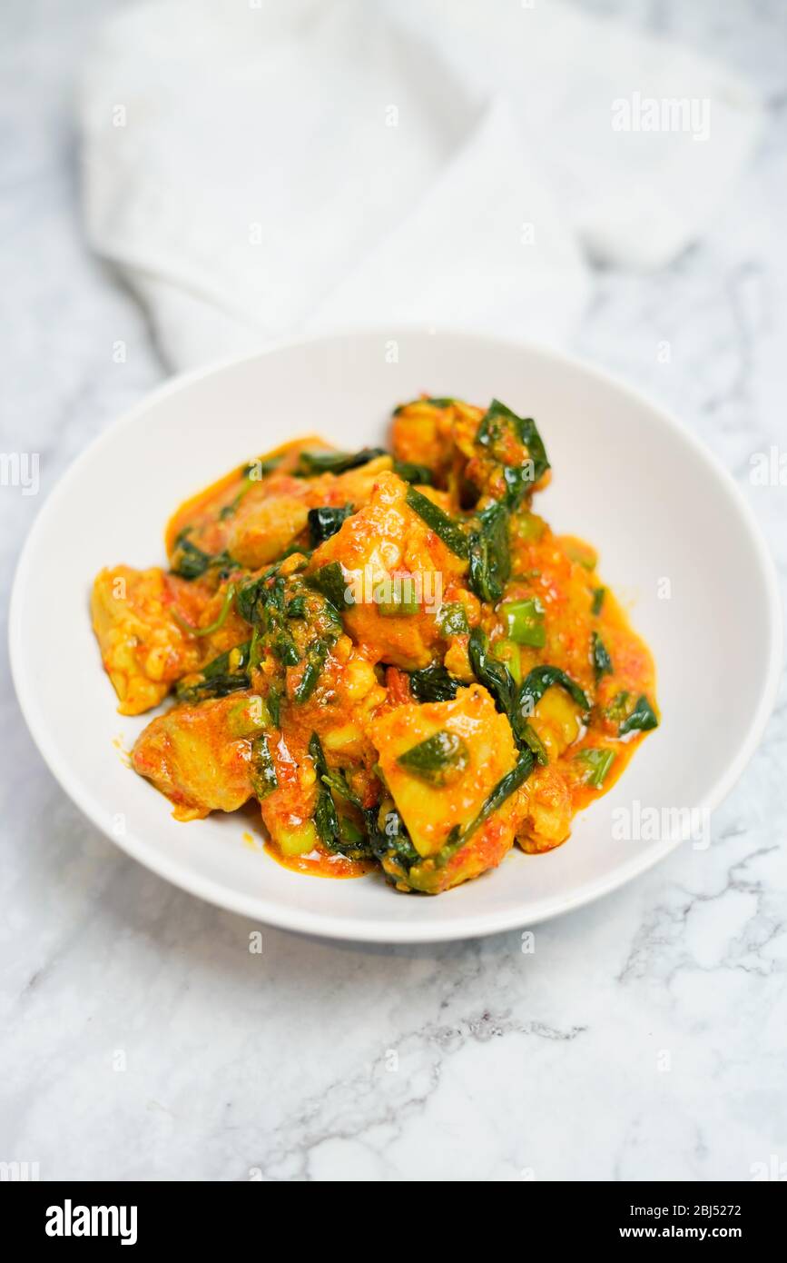 Ayam Woku or Chicken woku / Spicy Basil Chicken is a Indonesianfood ...