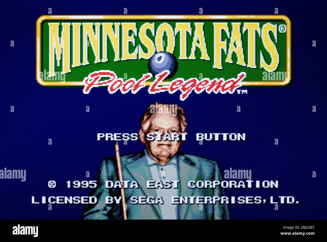 Minnesota Fats Pool Legend - Sega Genesis Mega Drive - Editorial use ...