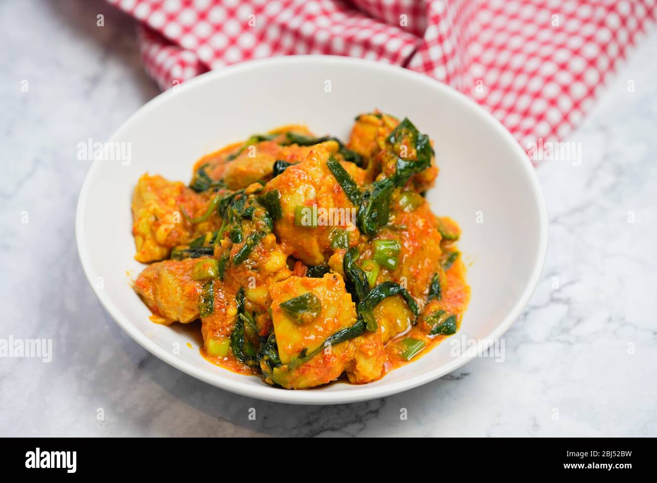 Ayam Woku or Chicken woku / Spicy Basil Chicken is a Indonesianfood ...