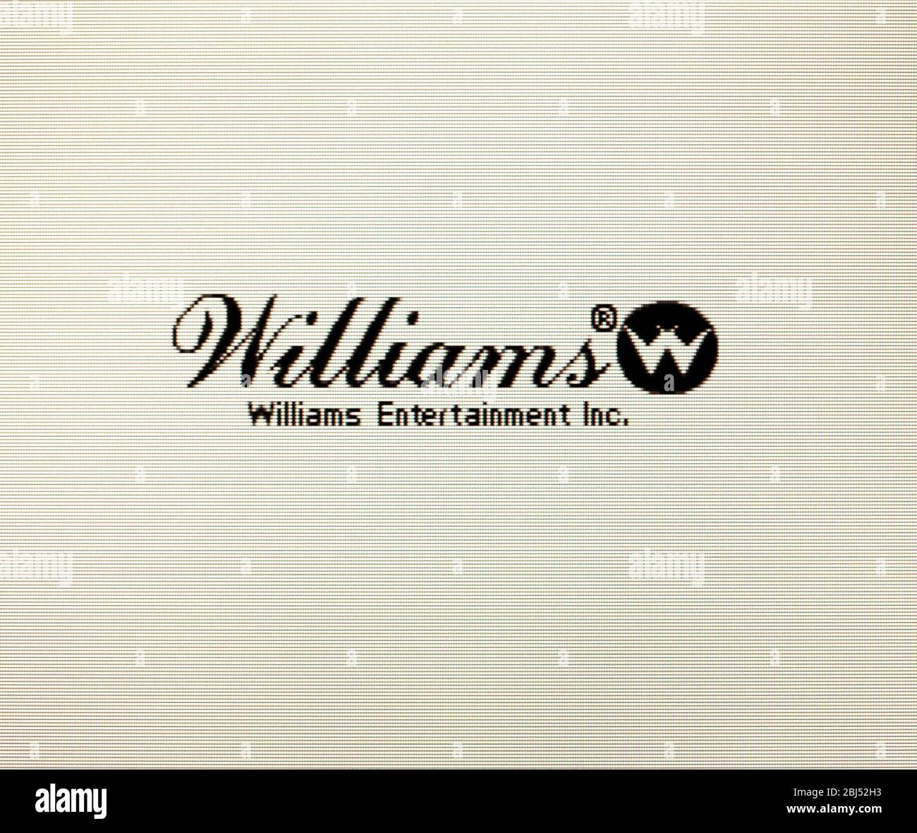 Williams logo hi-res stock photography and images - Alamy