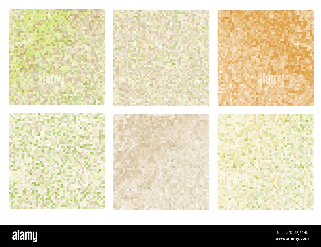 Abstract mustard pixel mosaic background. Abstract background with ...