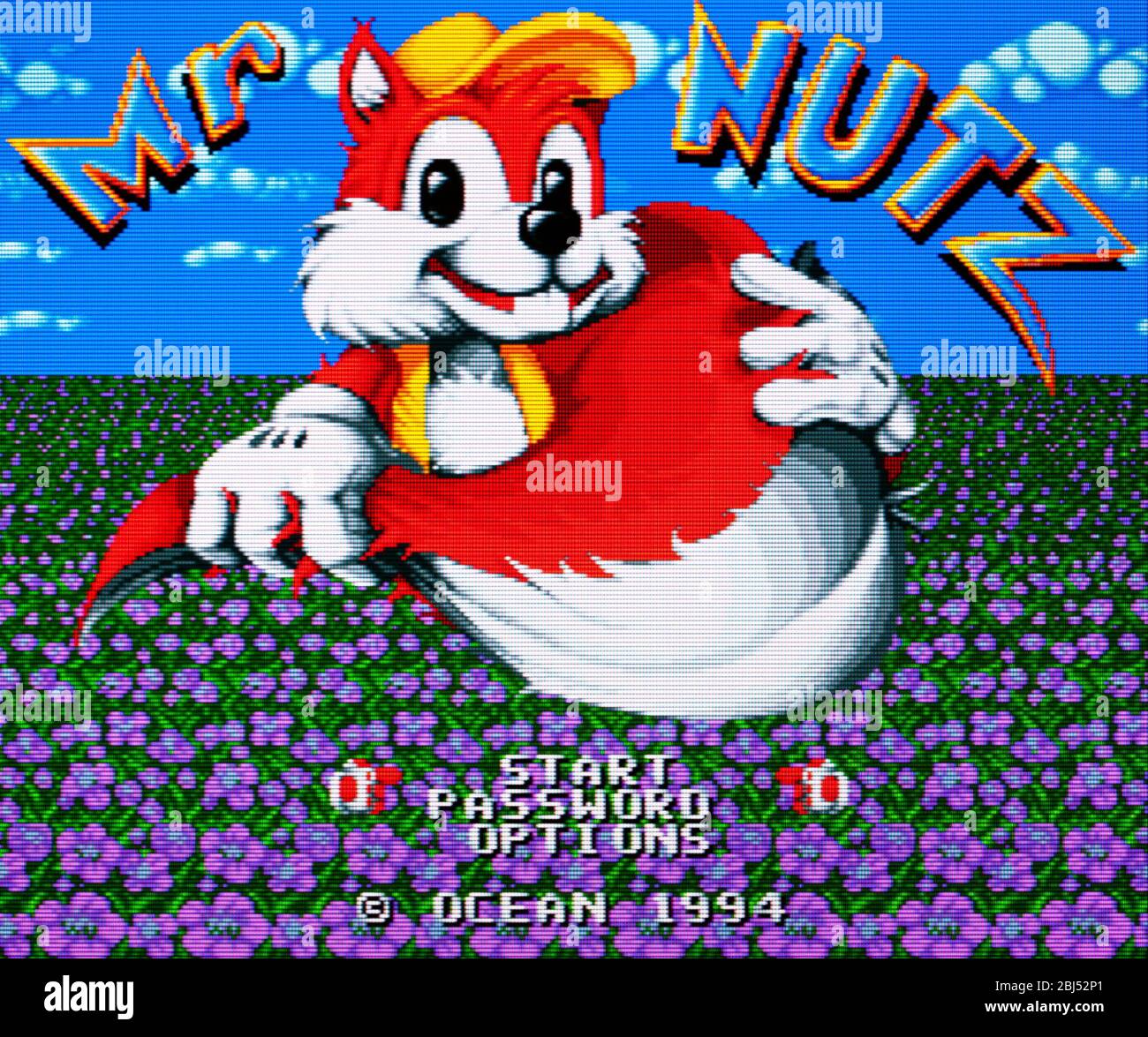 Mr Nutz - Sega Genesis Mega Drive - Editorial use only Stock Photo - Alamy