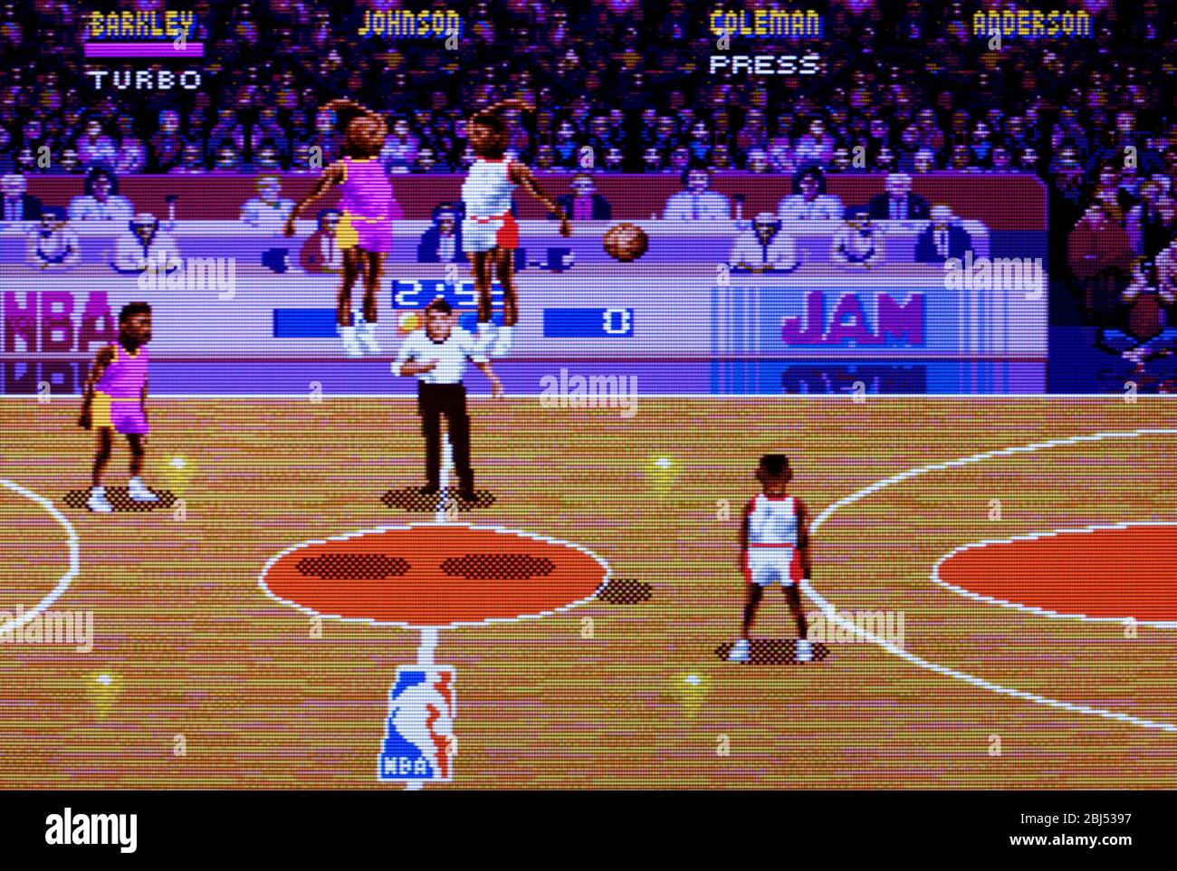 NBA Jam - Sega Genesis Mega Drive - Editorial use only Stock Photo - Alamy
