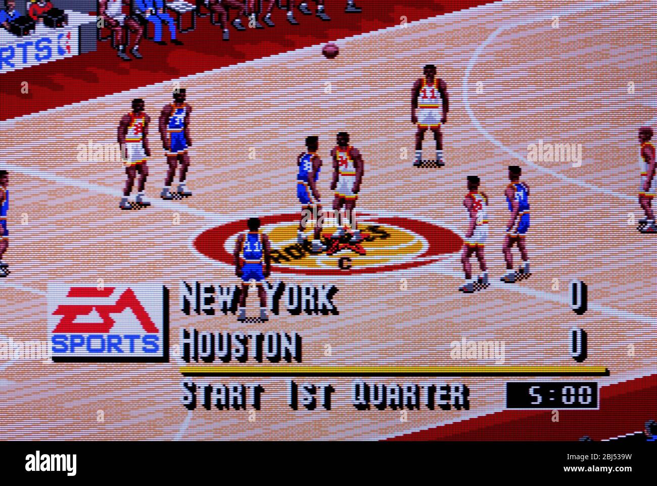 NBA Live '95 - Sega Genesis Mega Drive - Editorial use only Stock Photo ...