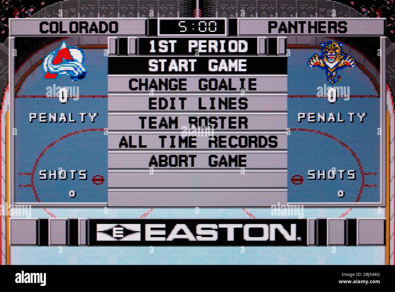 NHL 97 - Sega Genesis Mega Drive - Editorial use only Stock Photo - Alamy