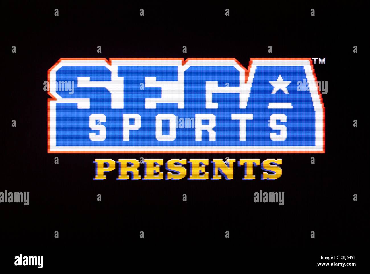 Sega Sports Channel Developer Logo - Sega Genesis Mega Drive ...